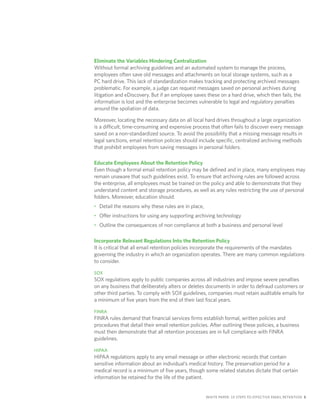 10 steps-email-retention-wp-us 198118 | PDF