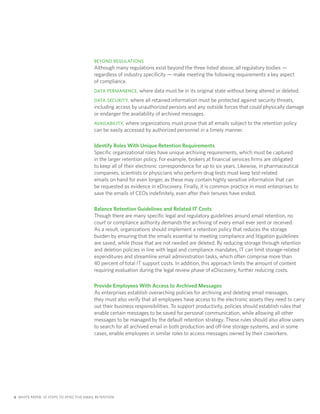 10 steps-email-retention-wp-us 198118 | PDF