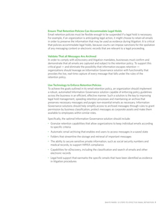 10 steps-email-retention-wp-us 198118 | PDF