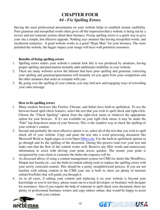 10 Steps to a BETTER Website! | PDF