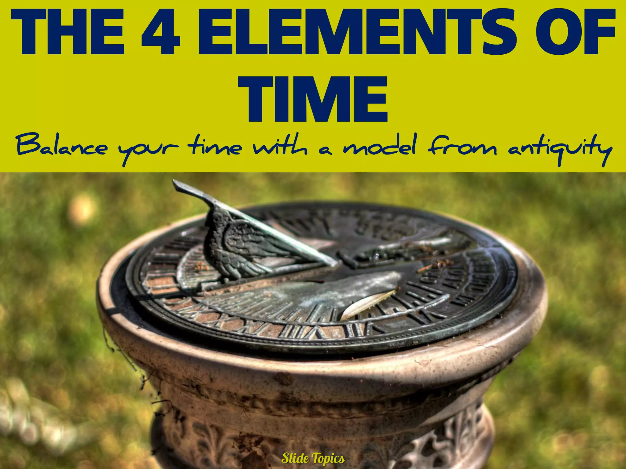 The 4 Elements of Time | PDF