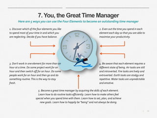 The 4 Elements of Time | PDF