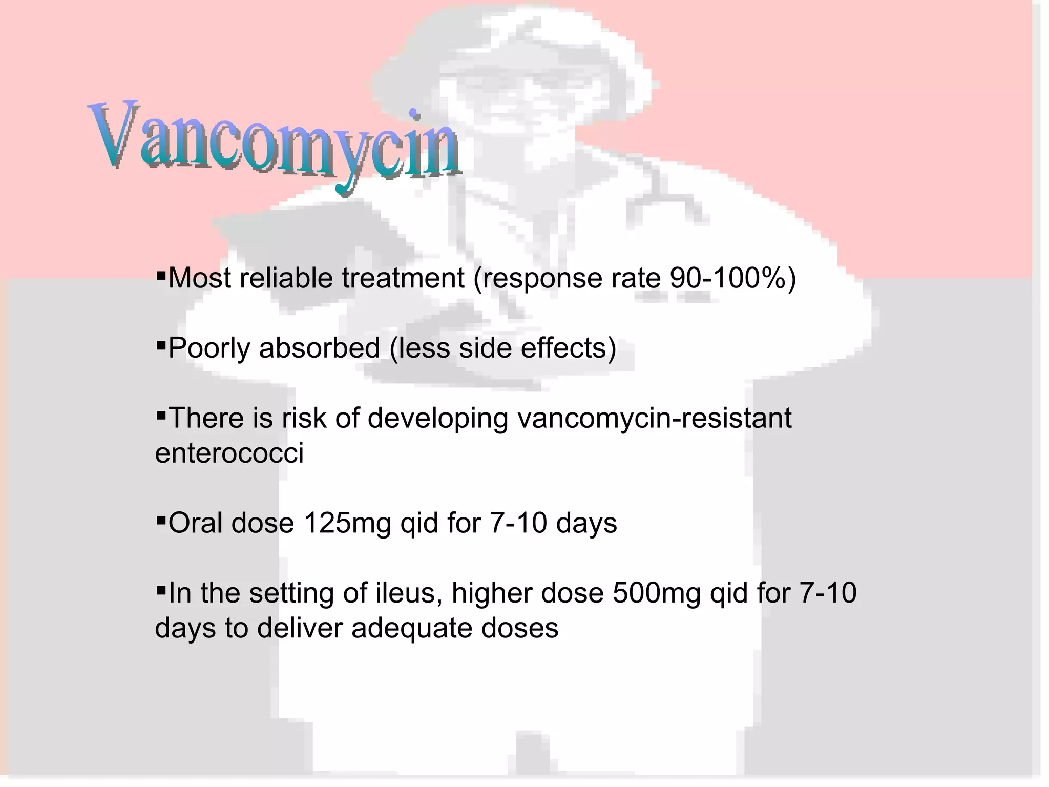 10. The Management Of Pseudomembranous Colitis | PPT