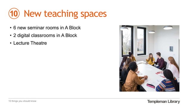 10 things you should know about the new Templeman Library | PPT