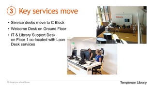 10 things you should know about the new Templeman Library | PPT