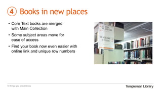 10 things you should know about the new Templeman Library | PPT