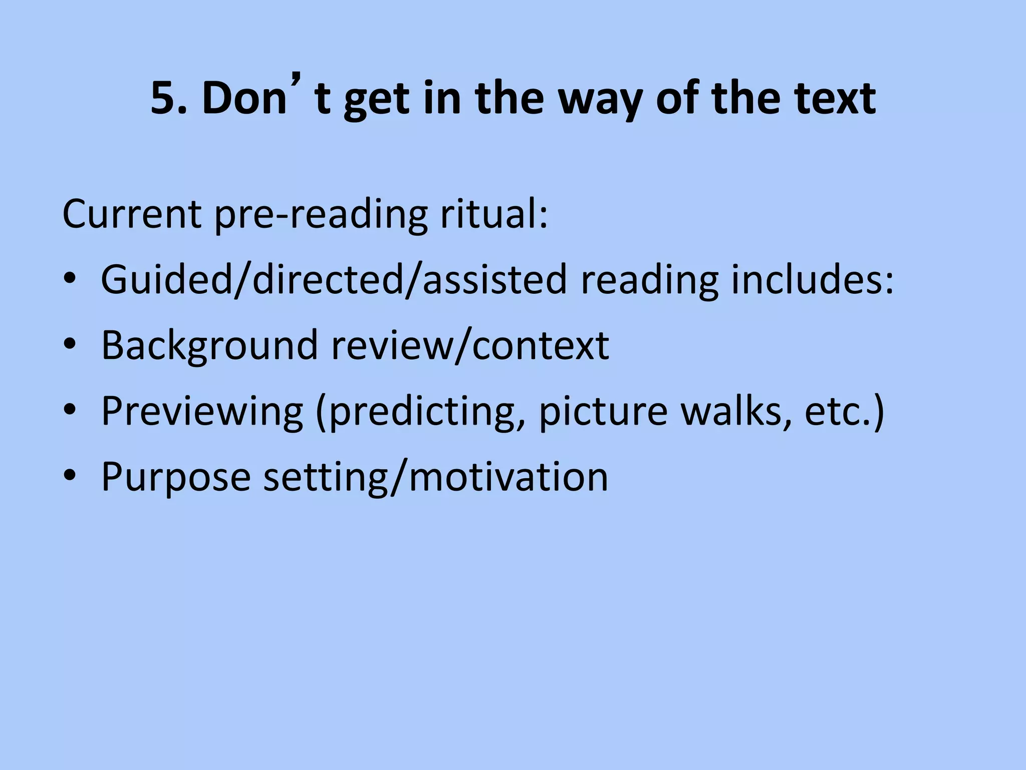 10-thing teacher-should-know-reading-comprehension.ppt