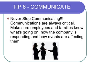 10 Tips For Crisis Control | PPT