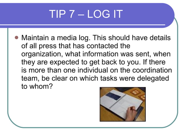 10 Tips For Crisis Control | PPT