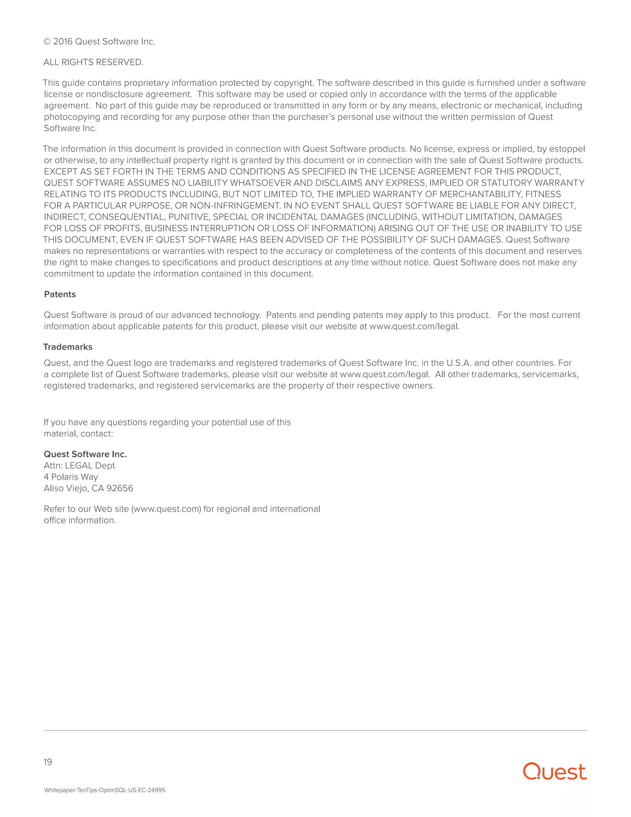 10 tips-for-optimizing-sql-server-performance-white-paper-22127 | PDF