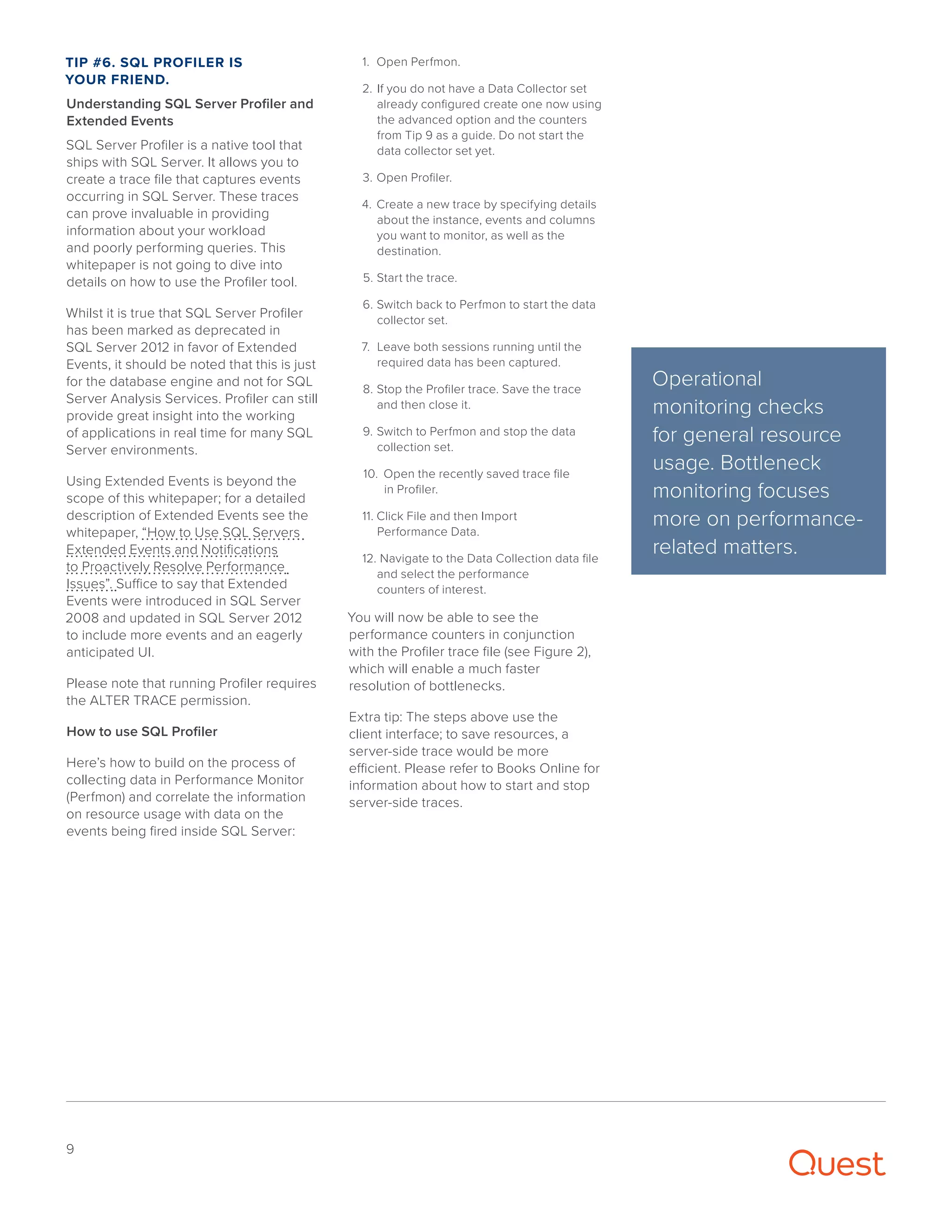 10 tips-for-optimizing-sql-server-performance-white-paper-22127 | PDF