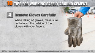 10 Tips for Working Safely Around Cement | PDF