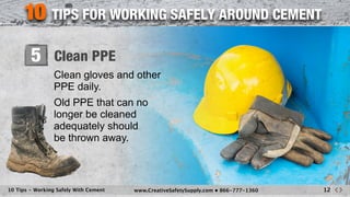 10 Tips for Working Safely Around Cement | PDF
