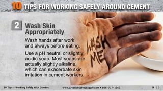 10 Tips for Working Safely Around Cement | PDF