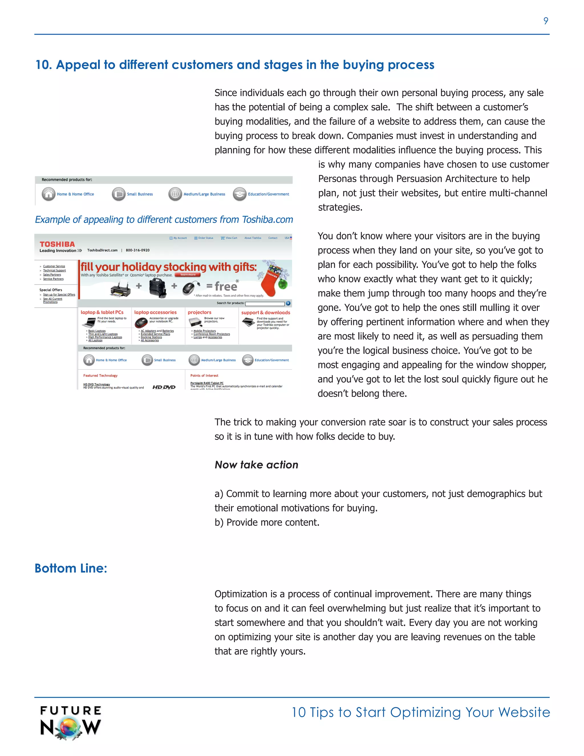 10 tips to optimize | PDF | Web Development | Internet