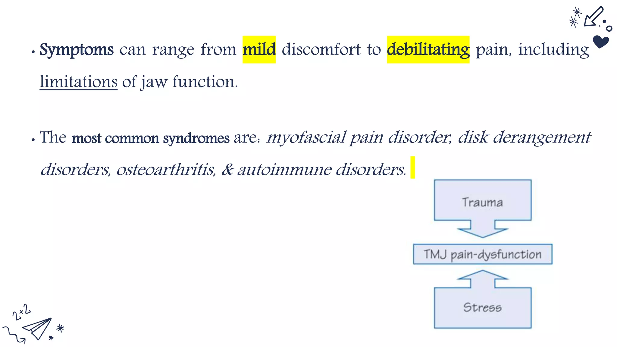 Temporomandibular joint disorders | PPTX