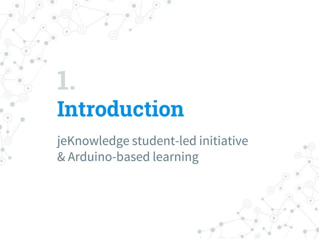 Student2student: Arduino Project-based Learning | PPT