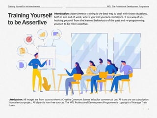 Training Yourself to be Assertive | PPT