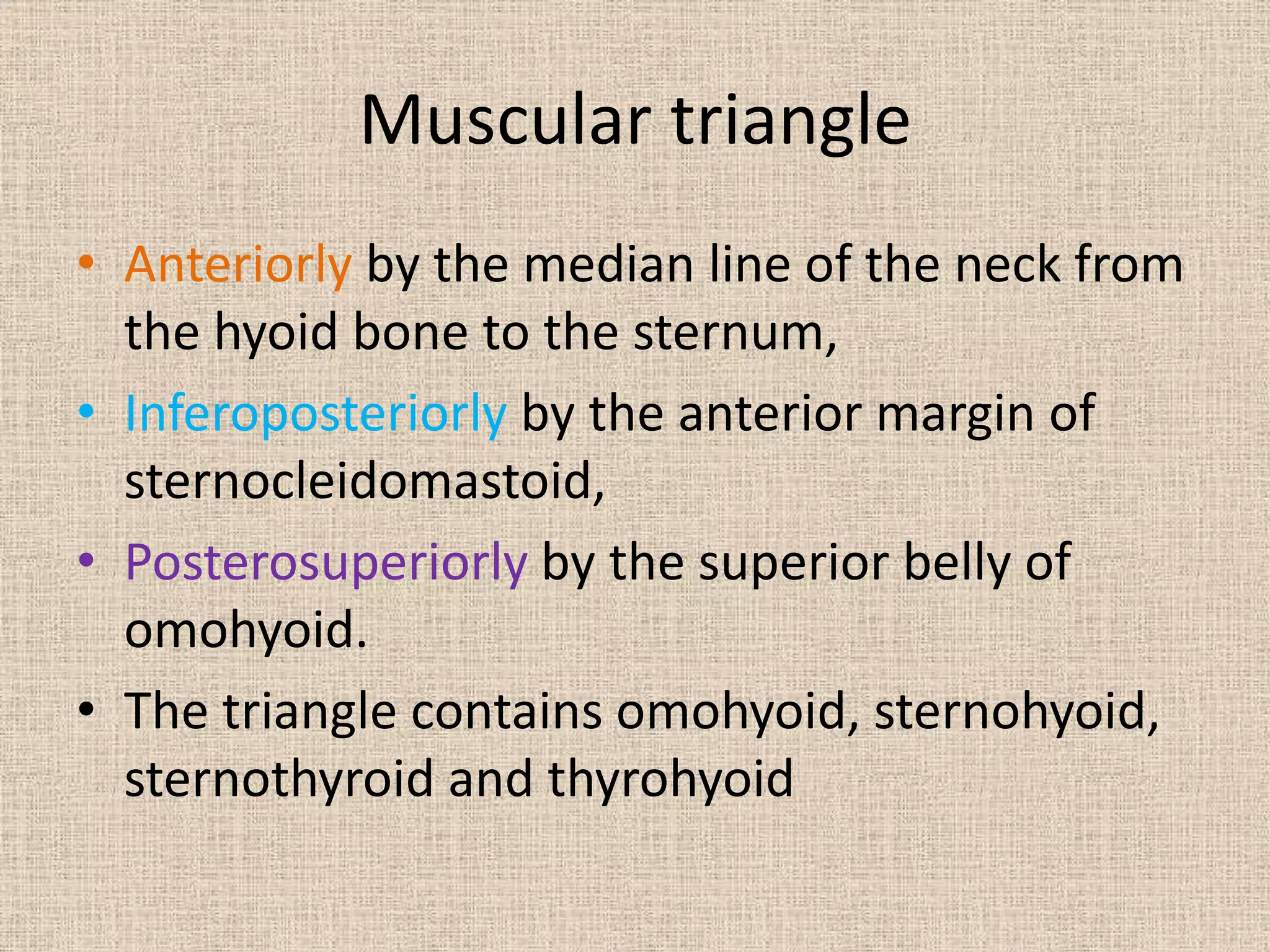 10. triangles of neck, tmj & applied anatomy[1] | PPTX