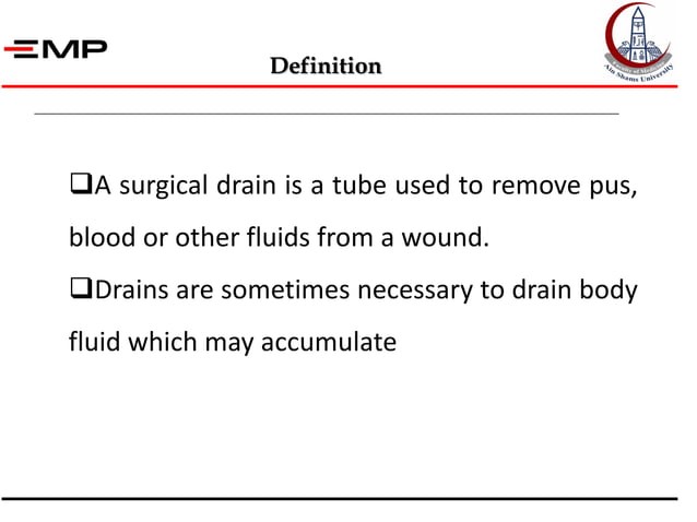 10-Tubes Drains..pdf surgical medicine — | PPT