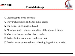 10-Tubes Drains..pdf surgical medicine — | PDF