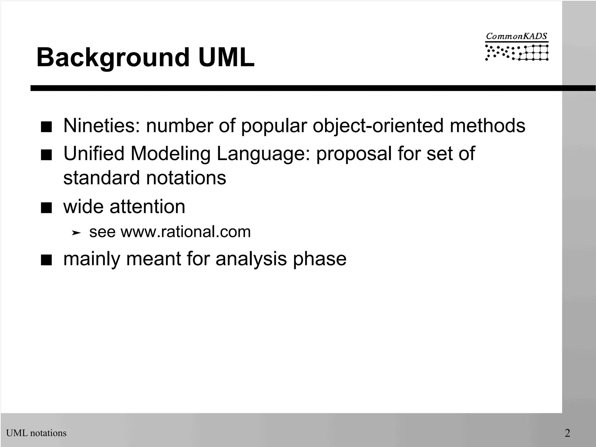 UML notations used by CommonKADS | PDF | Computer Software and ...