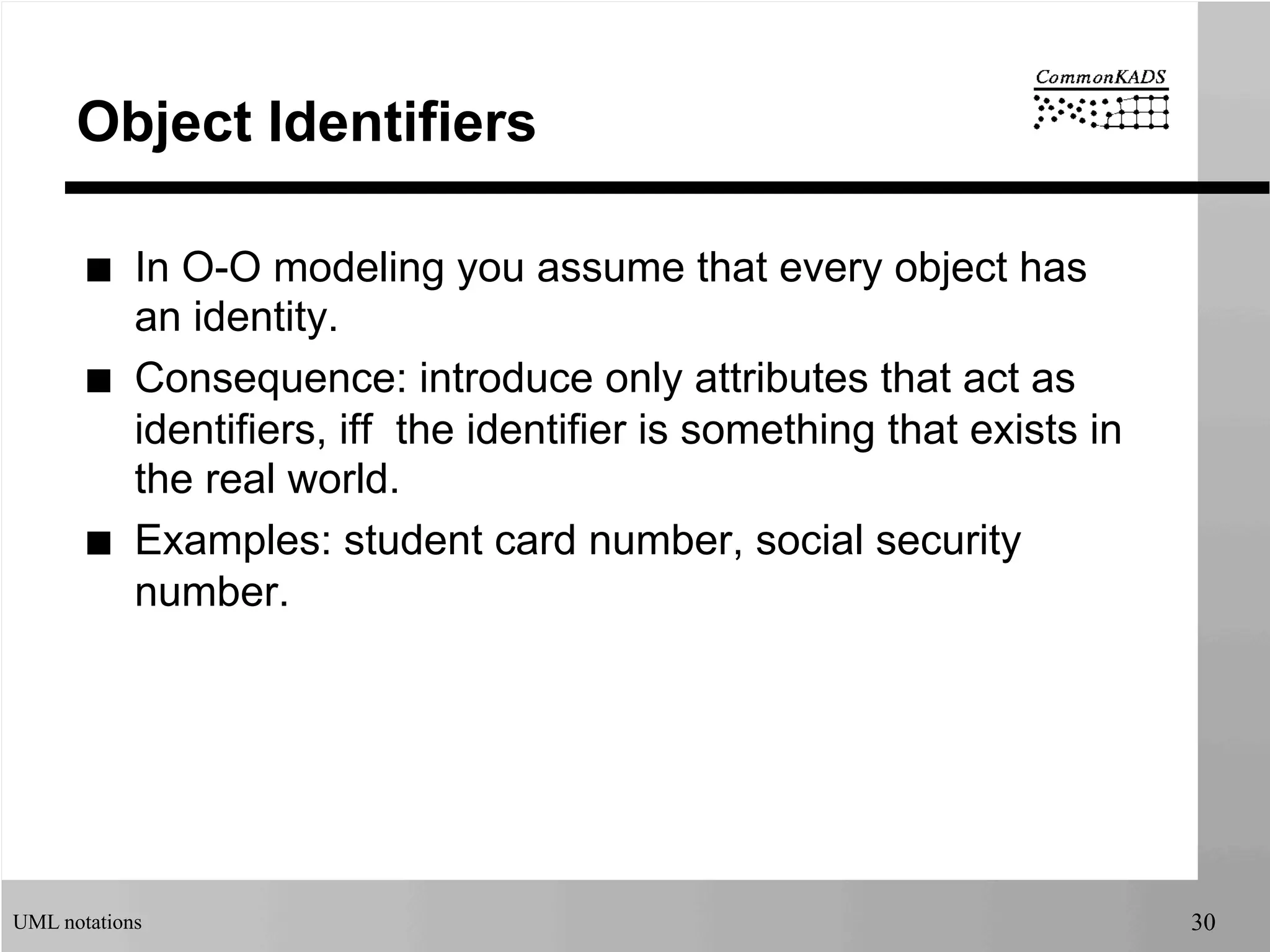 Uml Notations Used By Commonkads Ppt