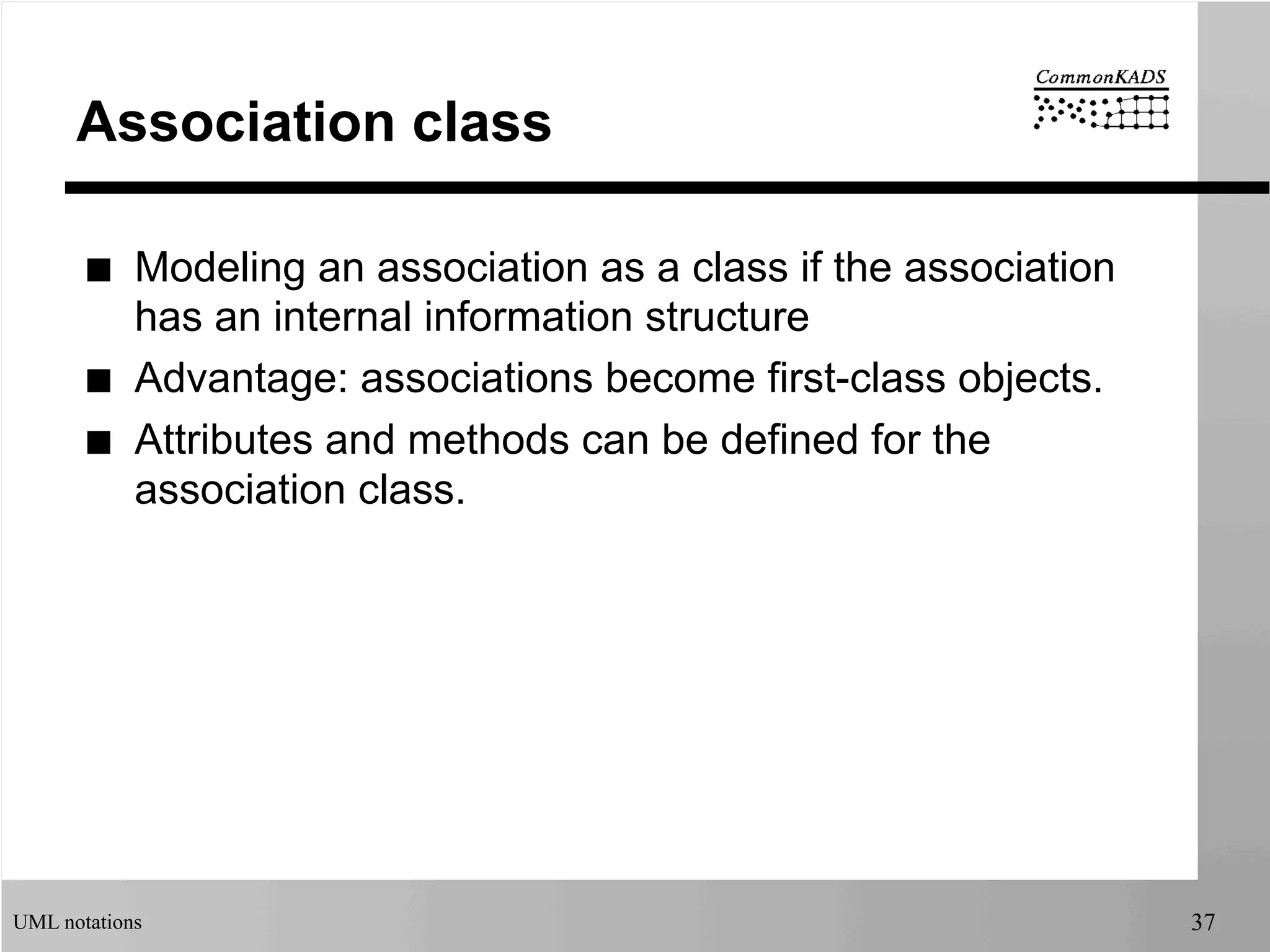 Uml Notations Used By Commonkads Ppt