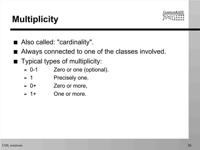UML notations used by CommonKADS | PDF | Computer Software and Applications | Computing