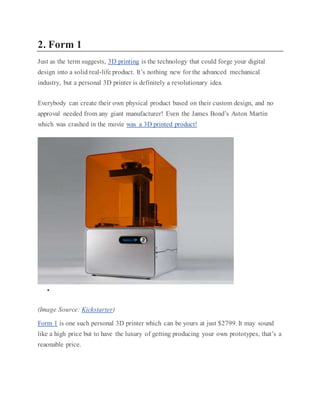 10 upcoming-technology-that-may-change-the-world | DOCX | Computing ...