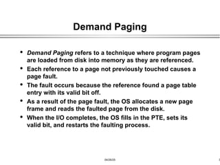 page replacement algorithm powerpoint presentation | PPT