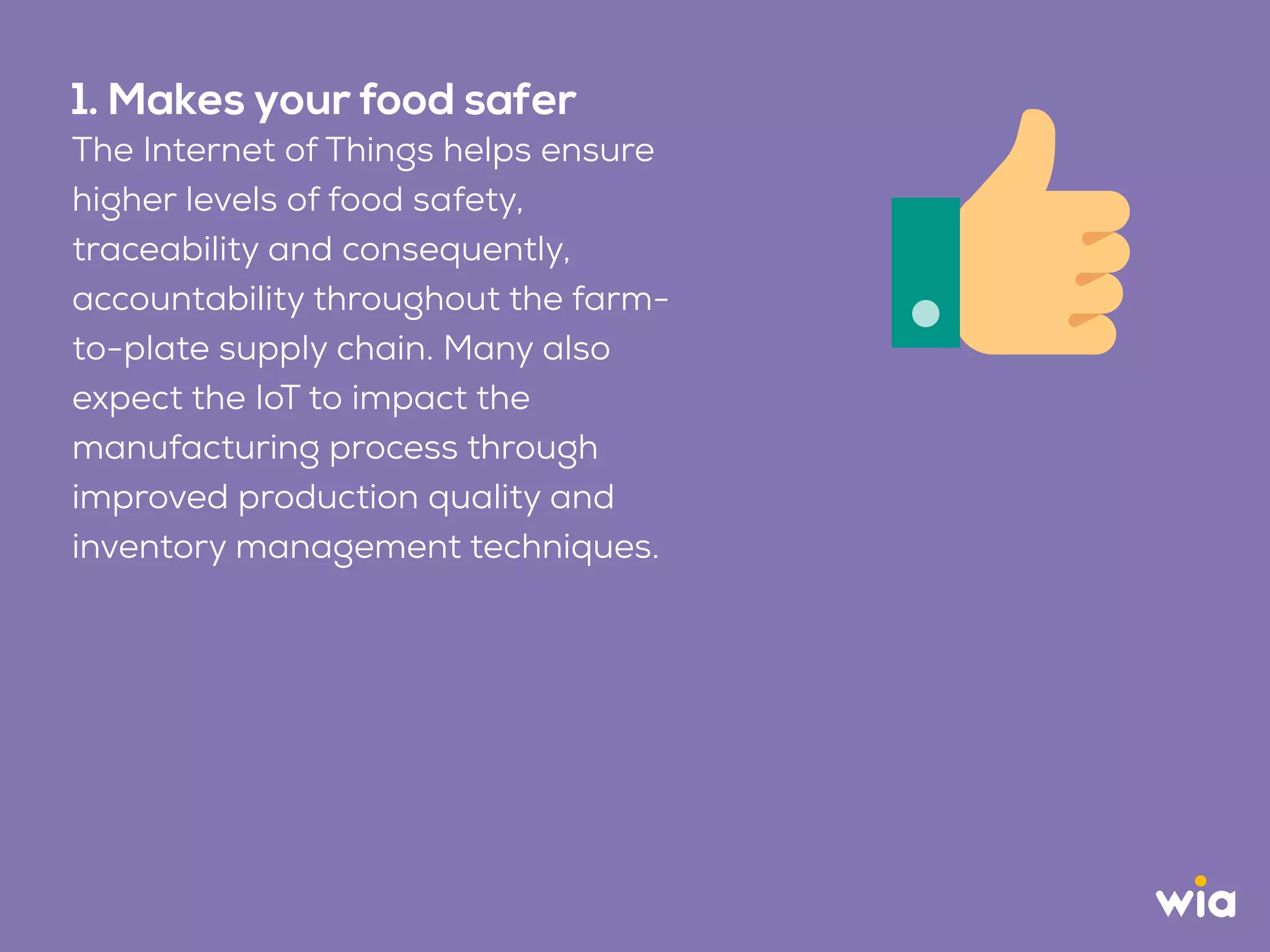 10 Ways The IoT Is Changing The Food Industry | PPT