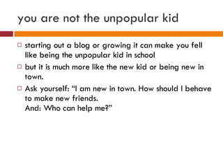 Unpopular Kid