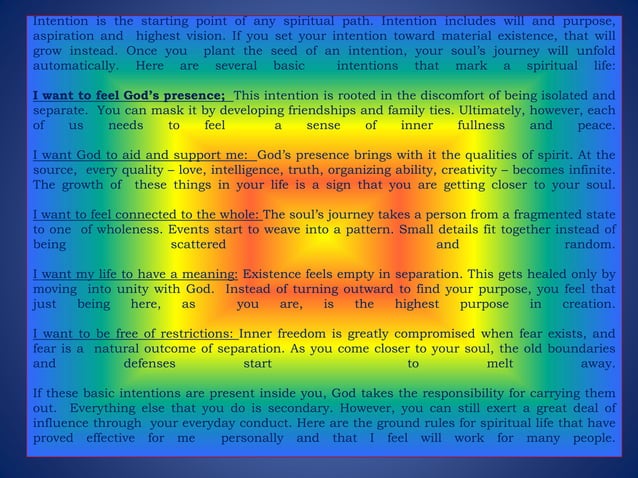 10 ways to nurture your spiritual life | PPT