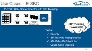 What is an SBC? A look at the role of the Session Border Controller | PPT