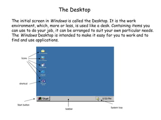 10 WIndows Basics | PPT