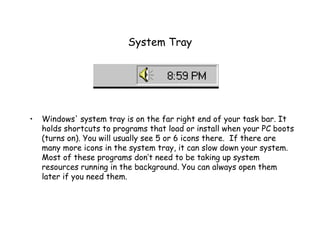 10 WIndows Basics | PPT