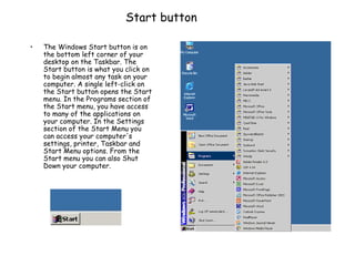 10 WIndows Basics | PPT
