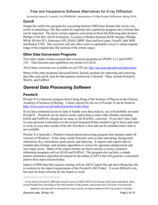 10 xrd-software | PDF