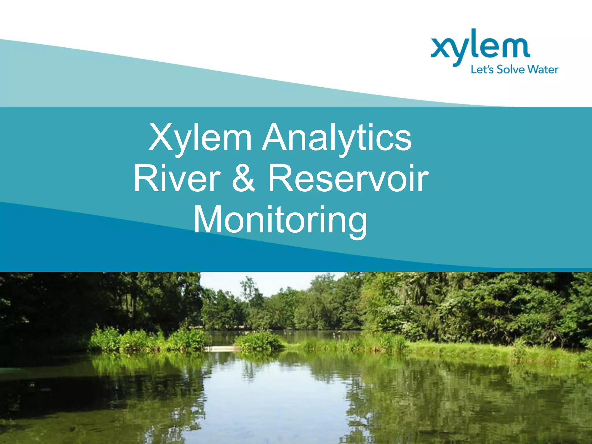 10 - Xylem River Water Monitoring WORLD BANK-Sep-15 | PDF