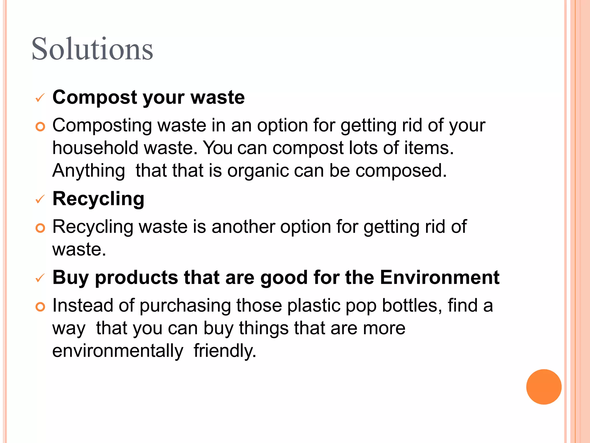 disposal of solid waste | PPT