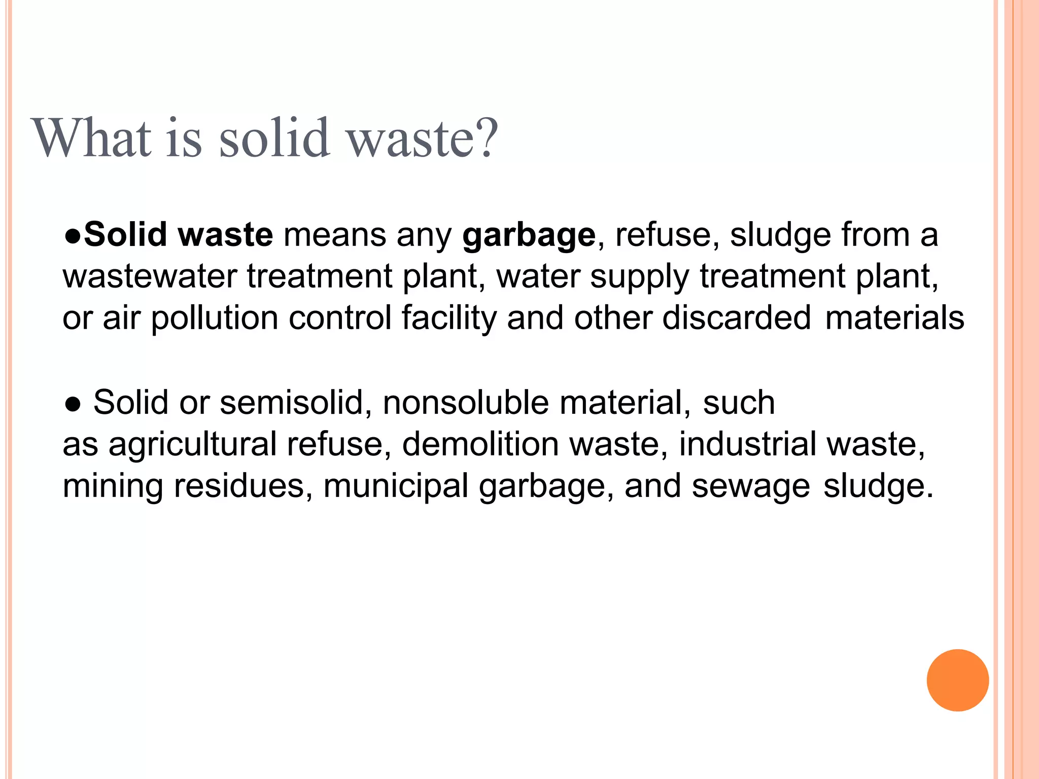 disposal of solid waste | PPT