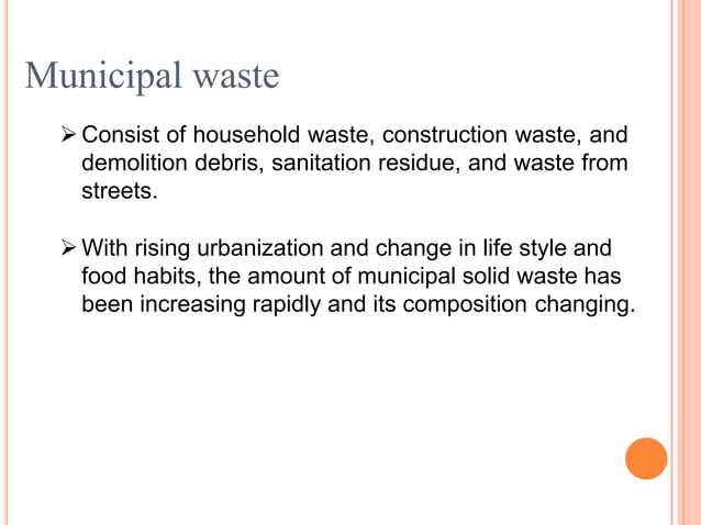 disposal of solid waste | PPT