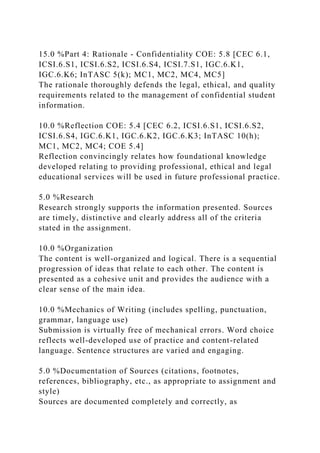 100.0 Criteria10.0 Part 1 PLAAFP The PLAAFP thoroughly an.docx