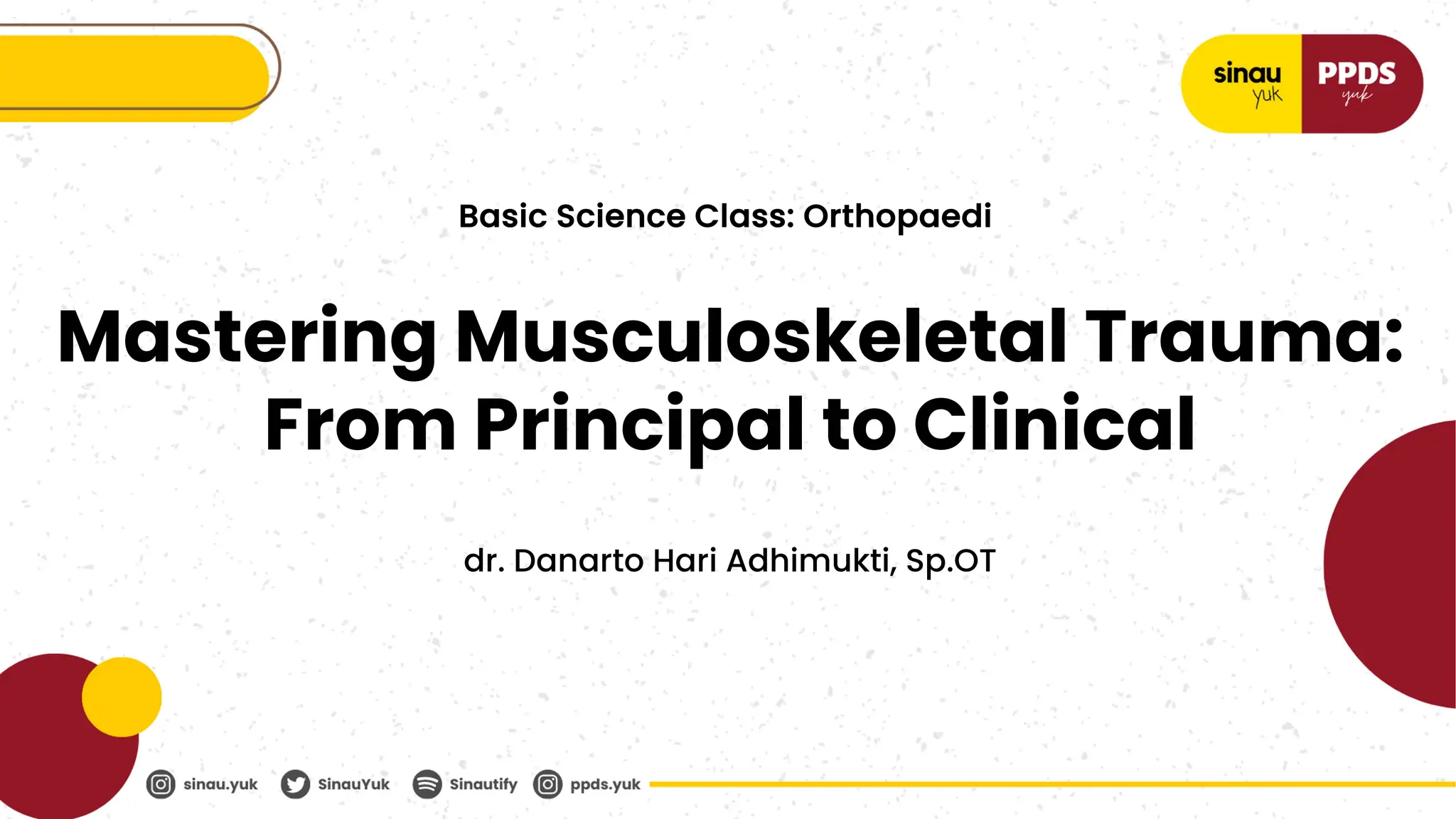 Mastering musculoskeletal trauma, from principal to clinical | PDF