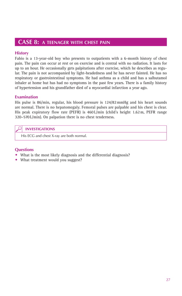100 cases-in-paediatrics.....dr .Ahmed Abdallah | PDF