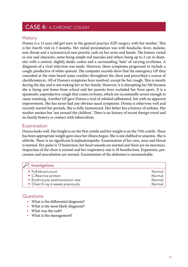 100-cases-in-paediatrics.pdf | Infectious Diseases | Diseases and ...