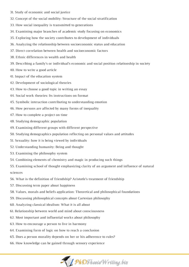 100 Concept Paper Ideas | PDF