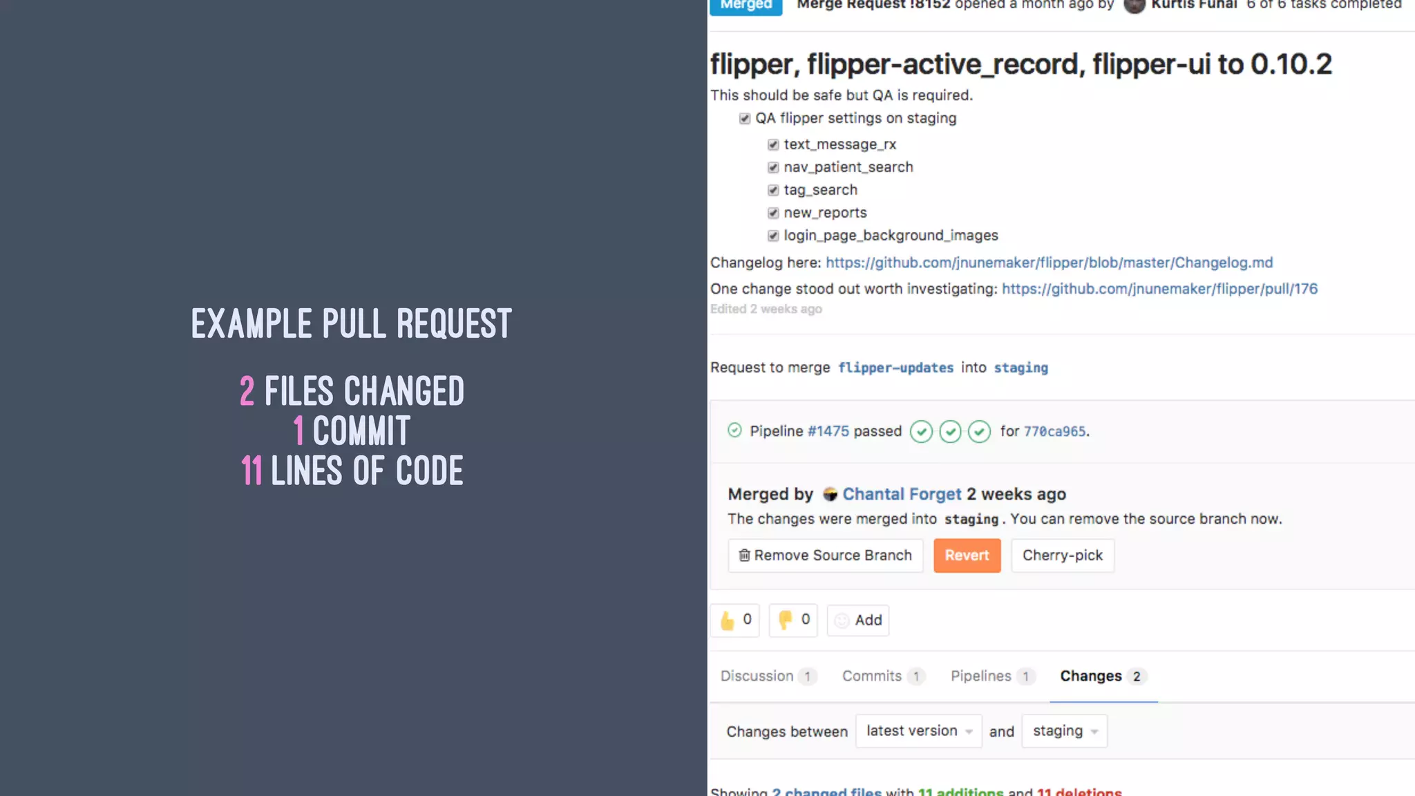 100 Duck-Sized Pull Requests