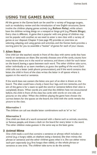 100 games-teaching-english | PDF